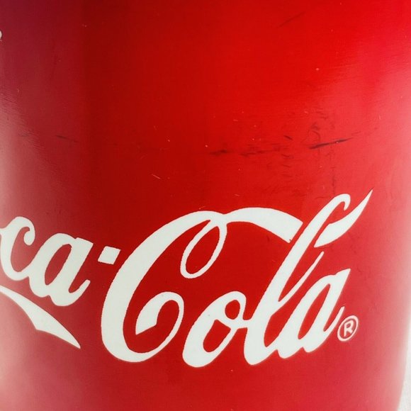 Coca Cola | Dining | Coca Cola Soda Pop Company Logo Coffee Mug Cup Red ...